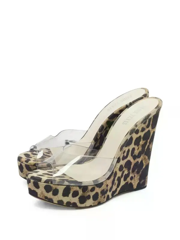 Paris Texas Deia Wedge Sandals - Neutrals