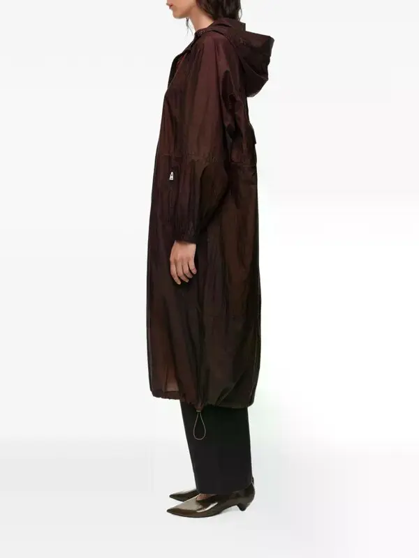Bimba Y Lola Chocolate Fluid Trench Coat