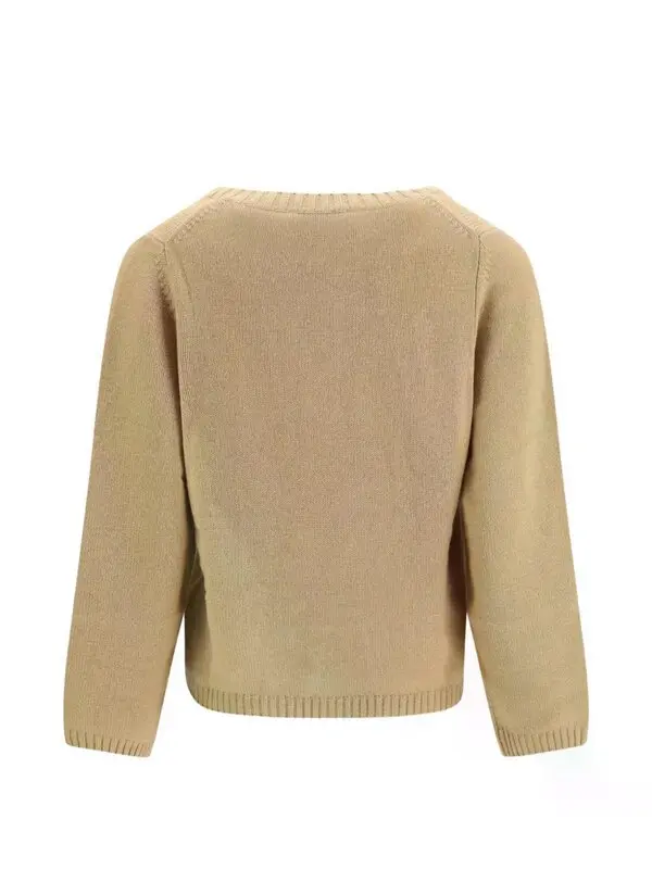 ALLUDE V-neck Cashmere Sweater
