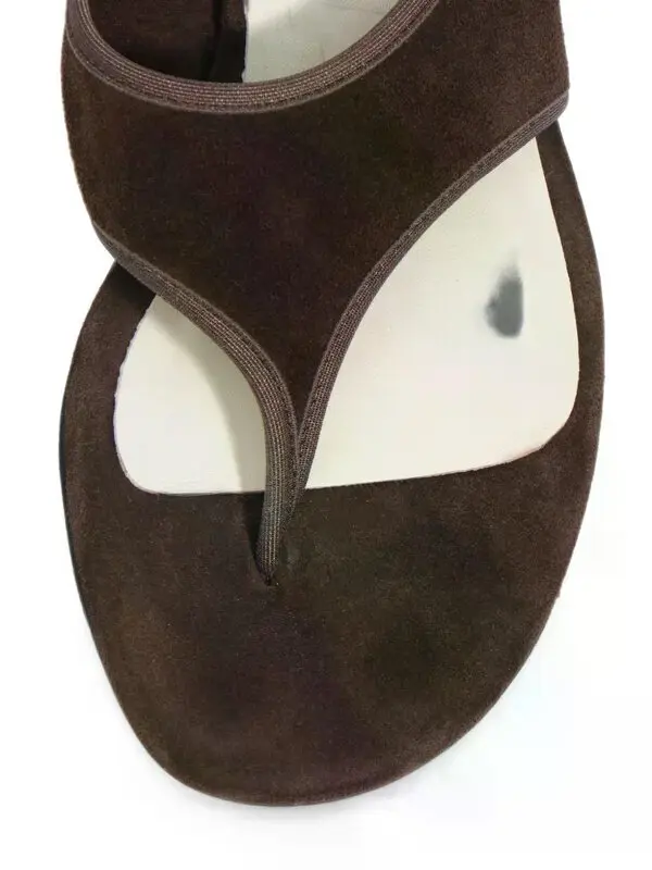 Bimba Y Lola Suede Heeled Sandals