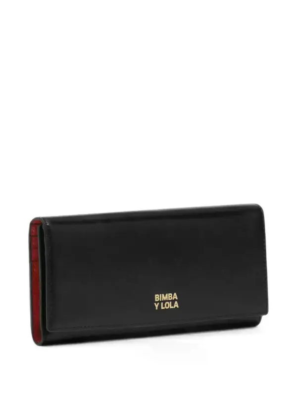 Bimba Y Lola Leather Continental Wallet