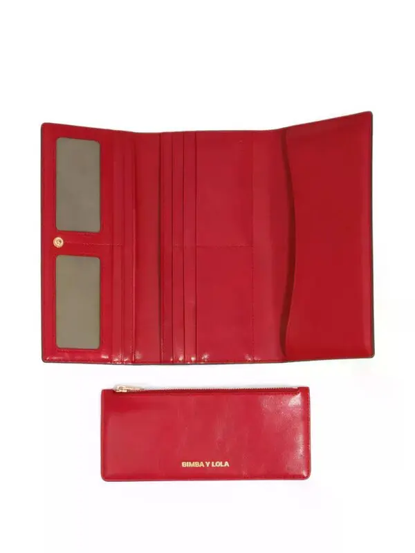 Bimba Y Lola Leather Continental Wallet
