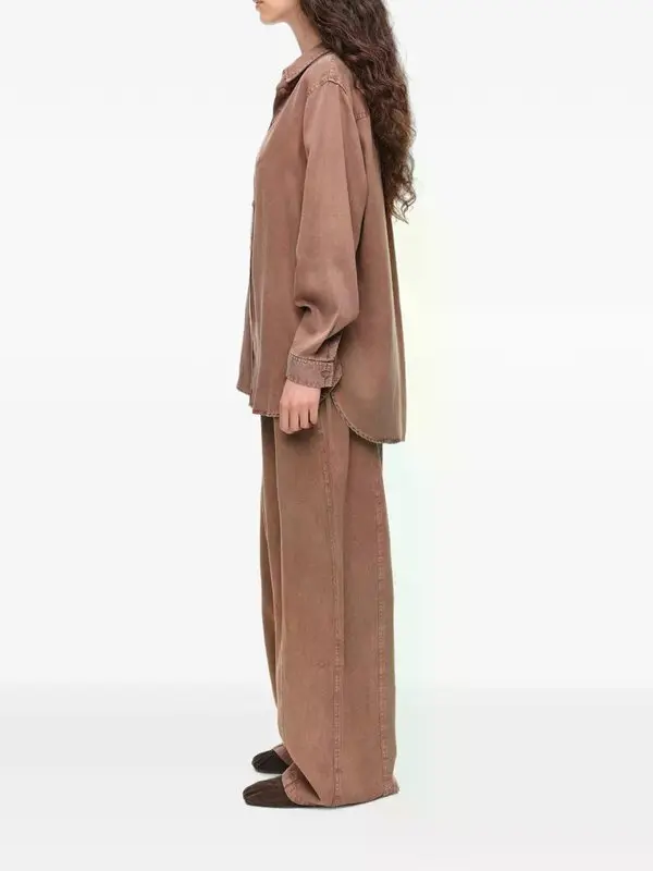 Bimba Y Lola Washed- Straight Fluid Shirt