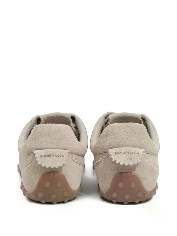 Bimba Y Lola Light Gray Suede 13 11 Sneakers