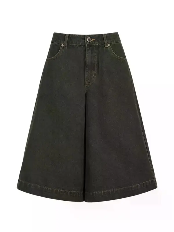 Essentiel Antwerp A-line Wide-leg Shorts - Grey