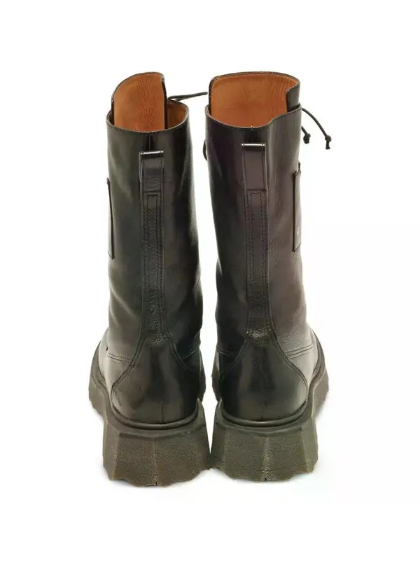 Off-White Lace-up Lug-sole Boots