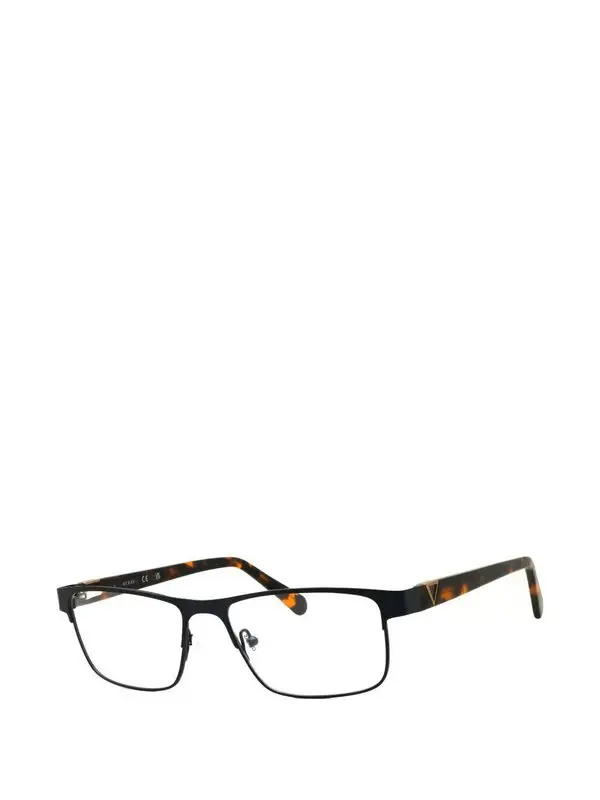 Guess Rectangle Frame Eyeglasses - Grey