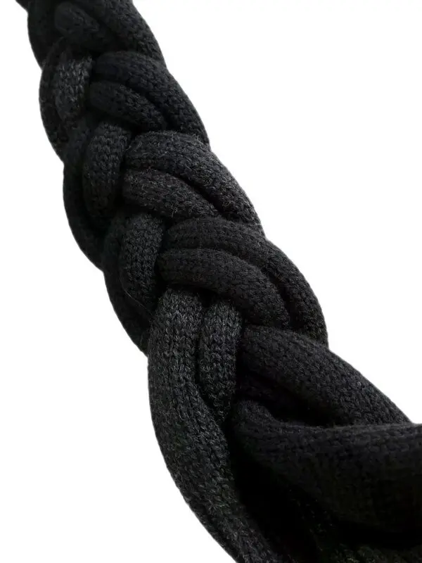 Y’s Braided Cable-knit Scarf
