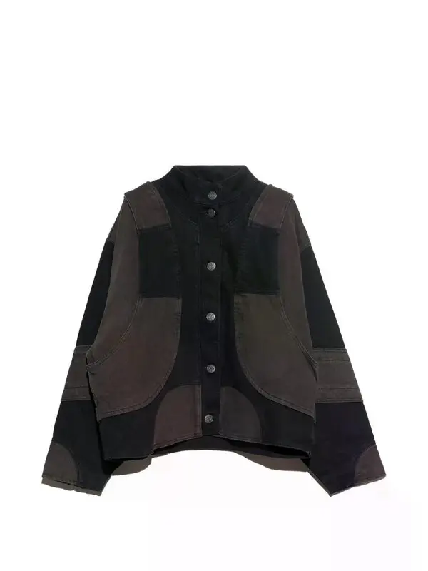 Bimba Y Lola Two-tone Denim Oversize Jacket
