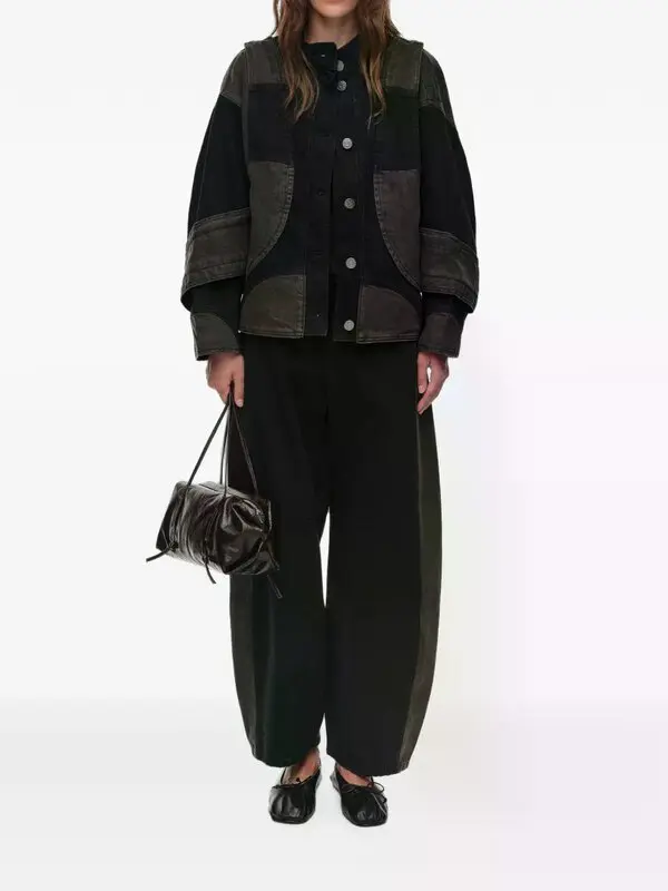 Bimba Y Lola Two-tone Denim Oversize Jacket