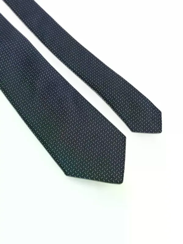 Canali Micro-patterned Silk Tie