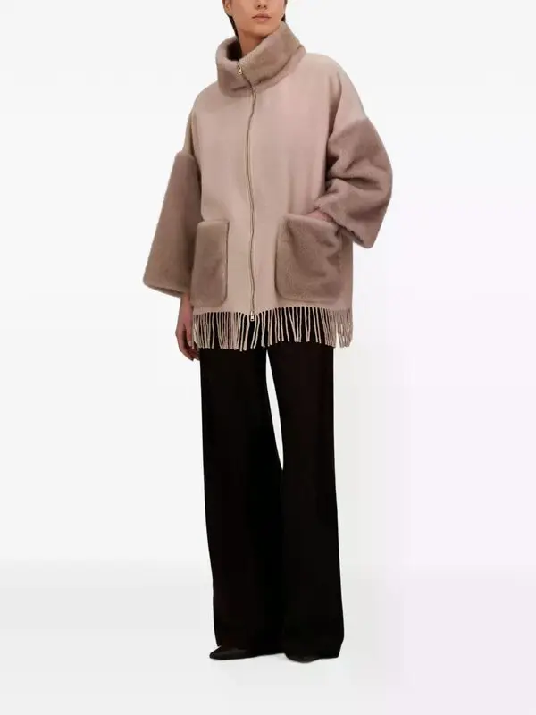 Herno Fringed Poncho
