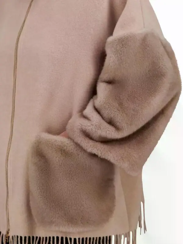 Herno Fringed Poncho