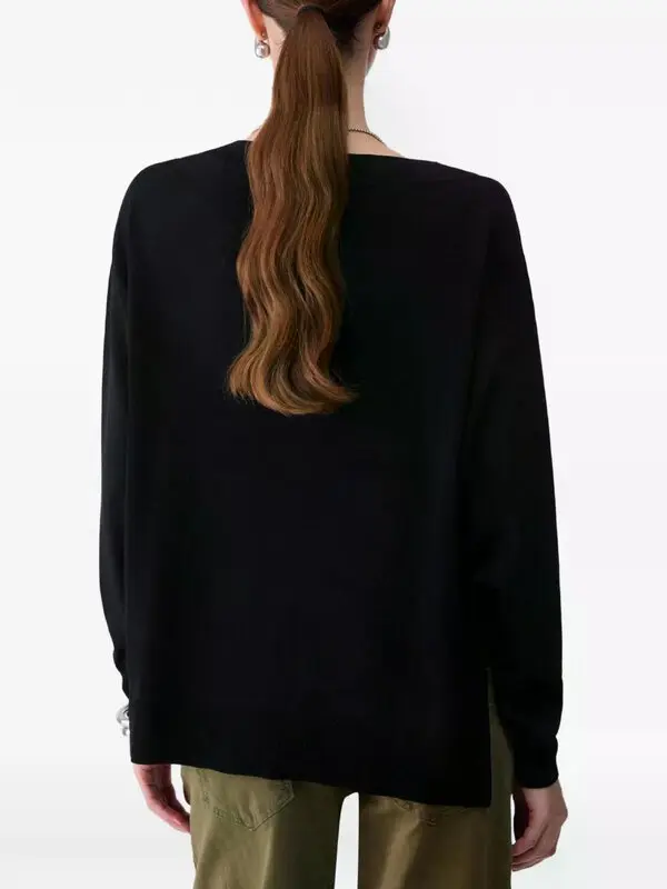 Liu Jo Sweater With Embroidered Cut-outs