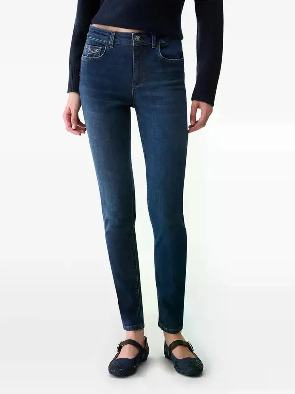 Liu Jo Skinny Jeans With Embellishments