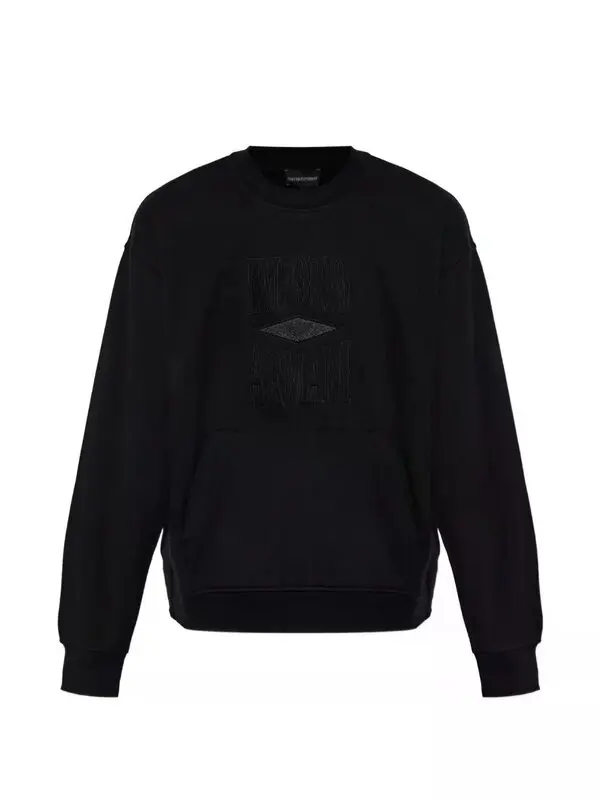 Emporio Armani Embroidered-logo Sweater