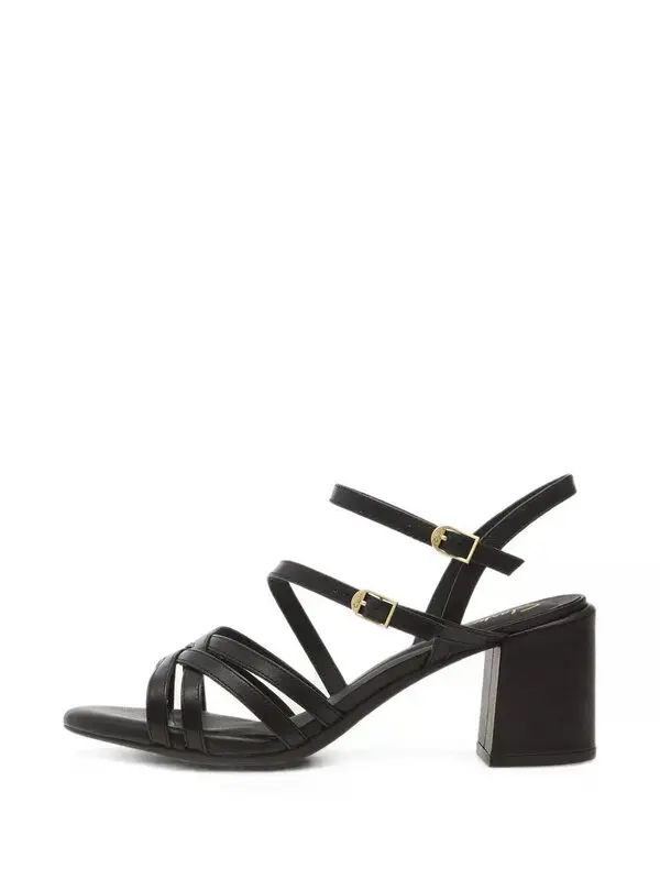 Clarks Ezoria Multi-strap Sandals - Black