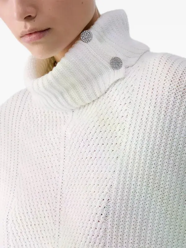 Liu Jo Knit Dress With Jewel Buttons