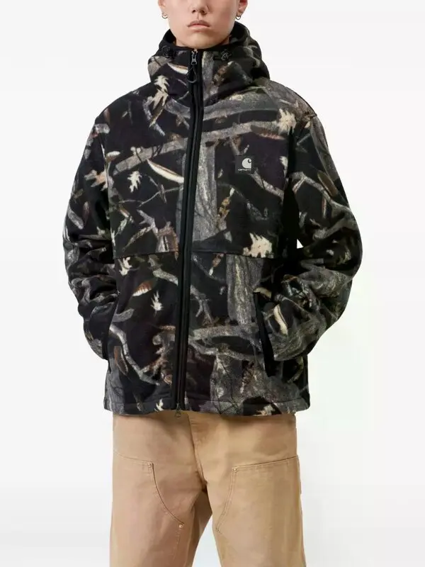 Carhartt Work In Progress Blevin Liner Camouflage Fleece Jacket