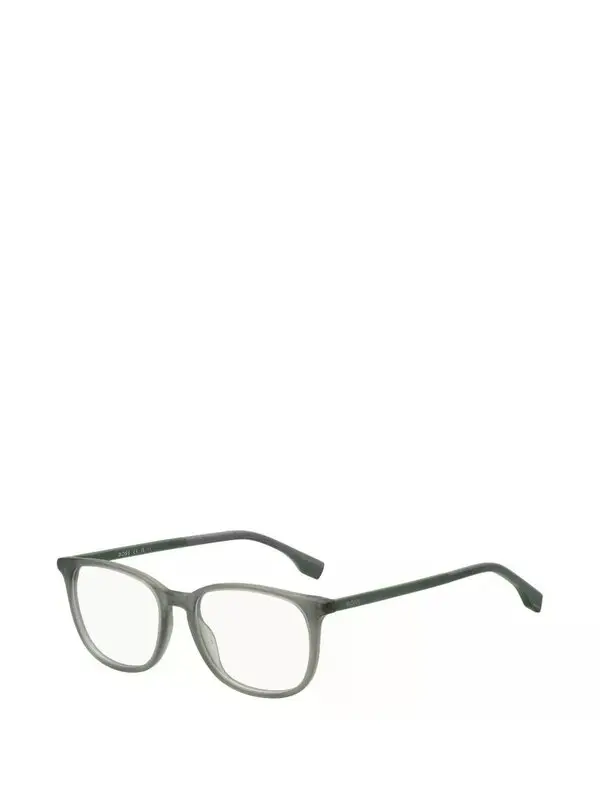 BOSS Rectangle Frame Eyeglasses