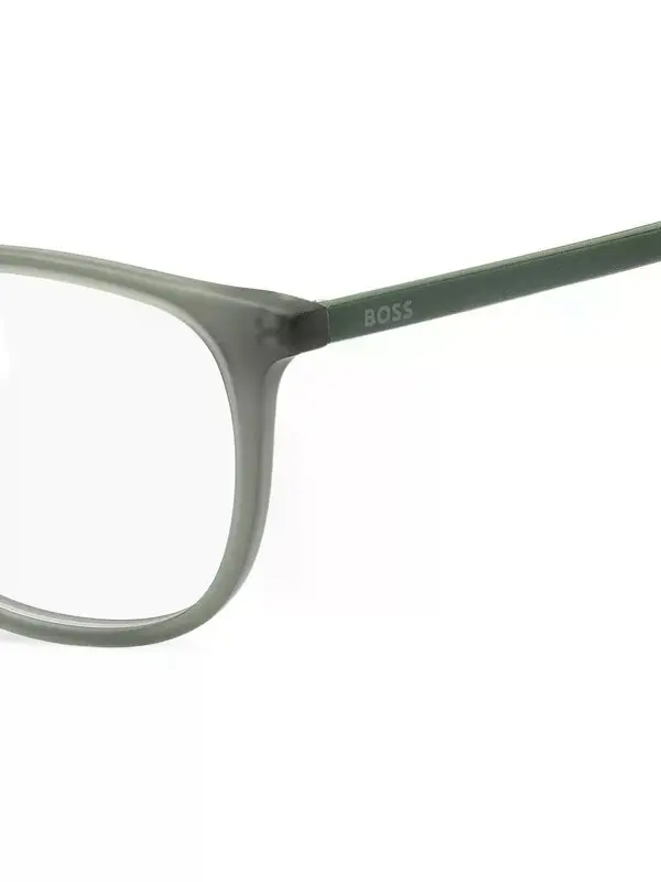 BOSS Rectangle Frame Eyeglasses
