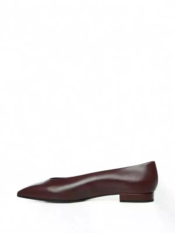 Loro Piana Rebecca Leather Ballet Flats