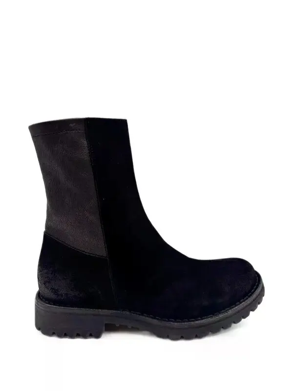 Fiorentini + Baker M-ebe Panelled Ridged-sole Ankle Boots