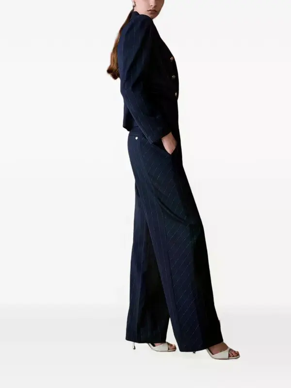 Liu Jo Pinstripe Straight Pants