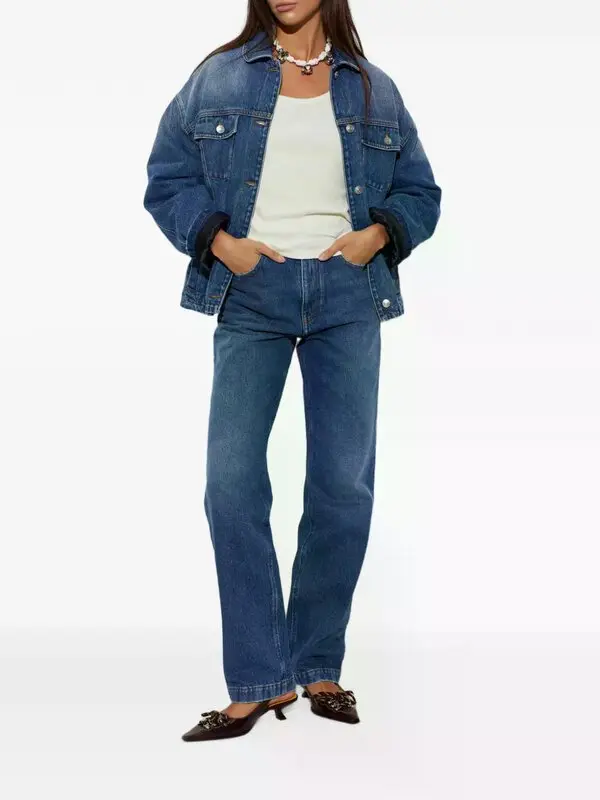 Marni Insulated Denim Jacket - Blue