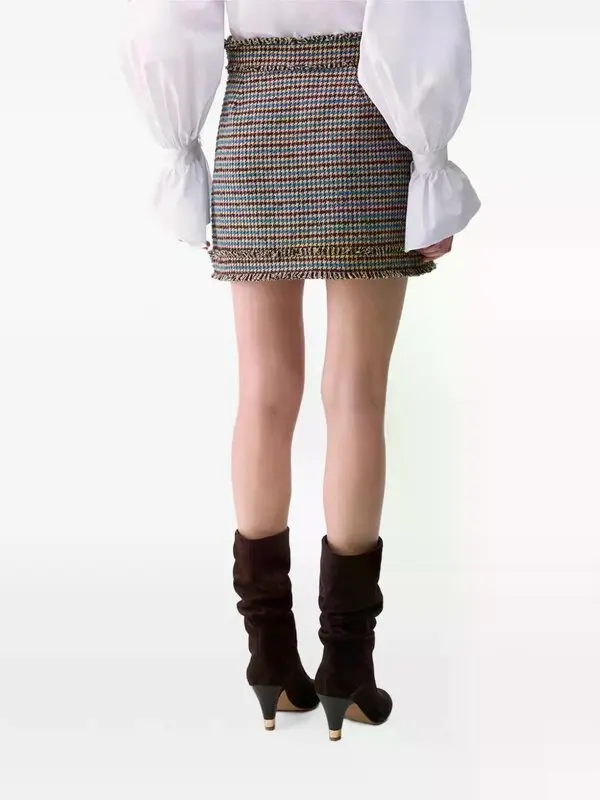 Liu Jo Tweed Mini Skirt
