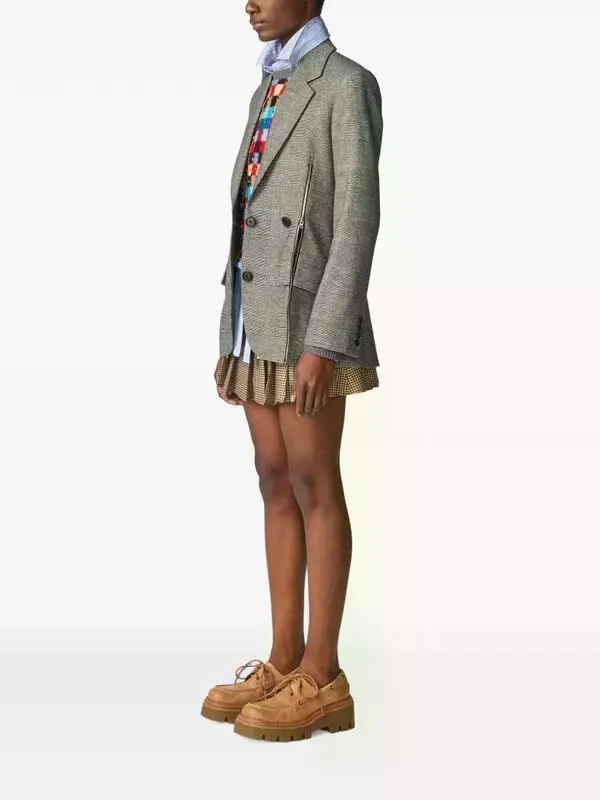 Monse Deconstructed Lapel Double-breasted Blazer