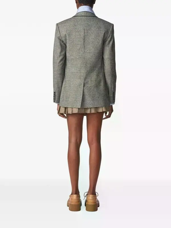 Monse Deconstructed Lapel Double-breasted Blazer