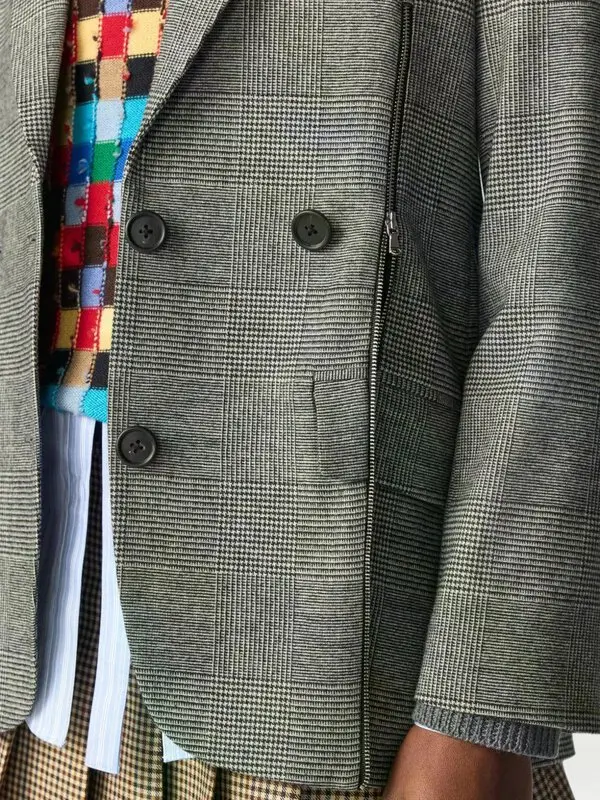 Monse Deconstructed Lapel Double-breasted Blazer