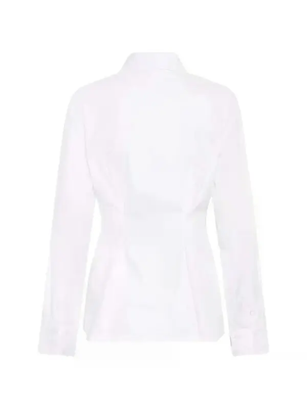 GESTUZ Pleated Waist Shirt