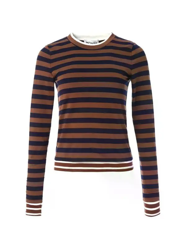Monse Striped Double-layered T-shirt