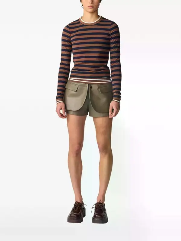 Monse Striped Double-layered T-shirt