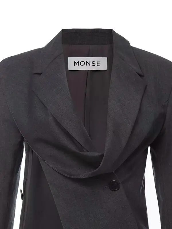 Monse Deconstructed Lapel Tailored Jacket