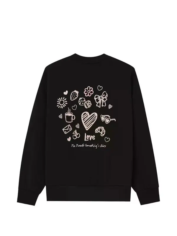 CHOCOOLATE Graphic-print Sweatshirt