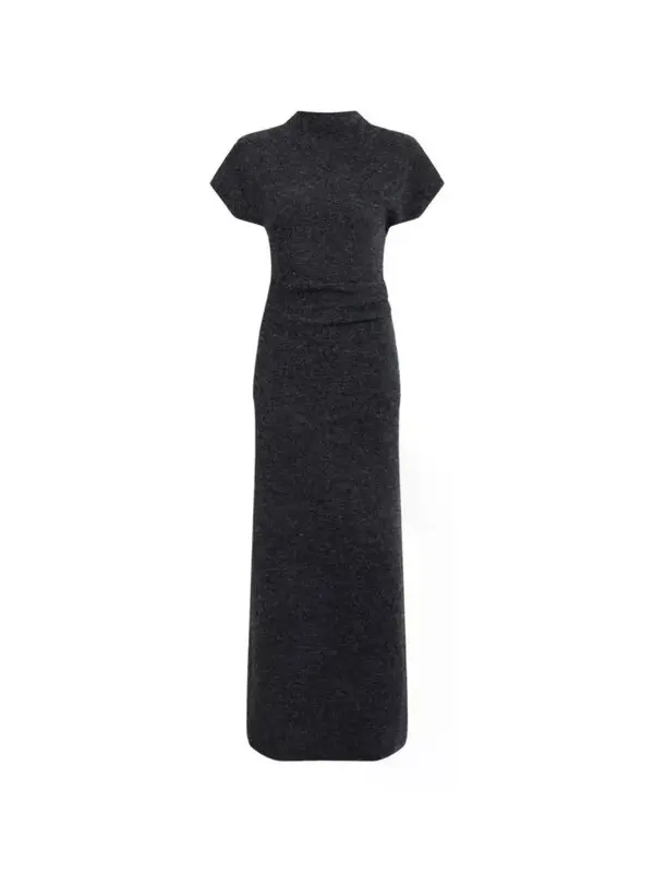 Proenza Schouler Abie Boiled-wool Maxi Dress - Grey
