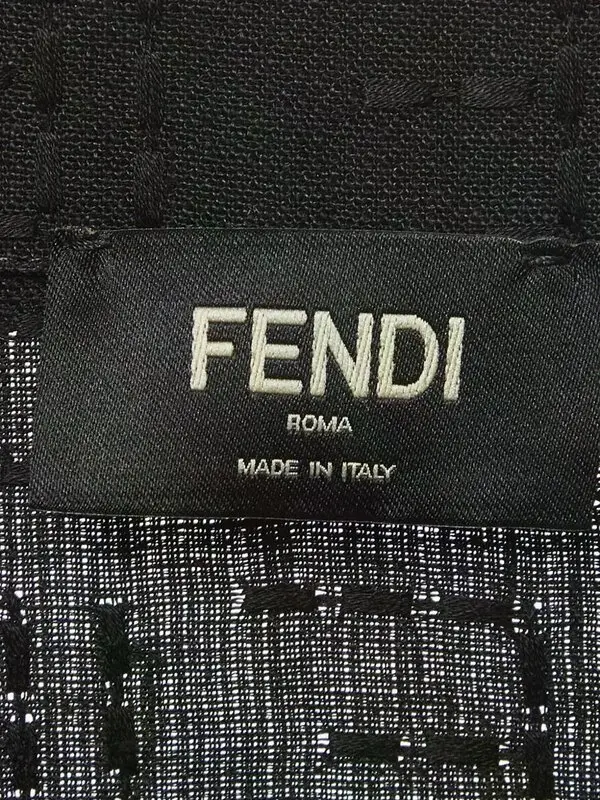 Fendi Ff-logo Embroidered Shirt
