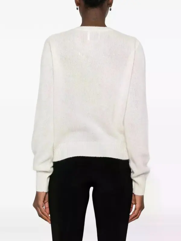 IVORY PARIS Fine-knit Cardigan