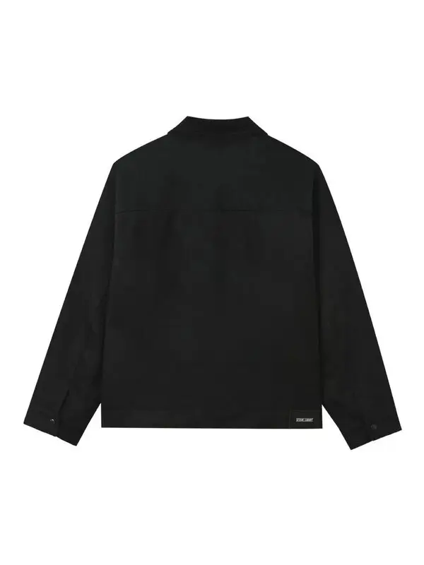 Izzue Logo Patch Zip-up Jacket