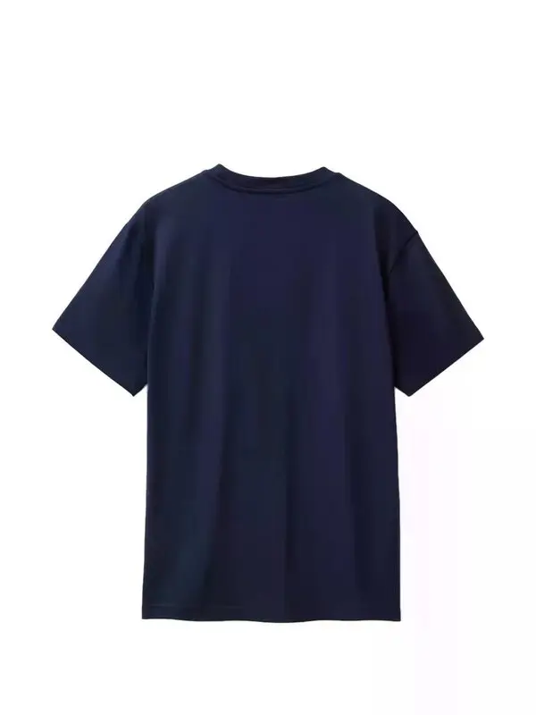 BENETTON Logo-embroidered T-shirt