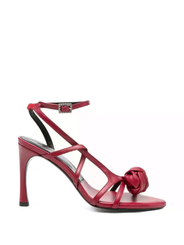 ROTATE BY BIRGER CHRISTENSEN Knot-detail Sandals - Red