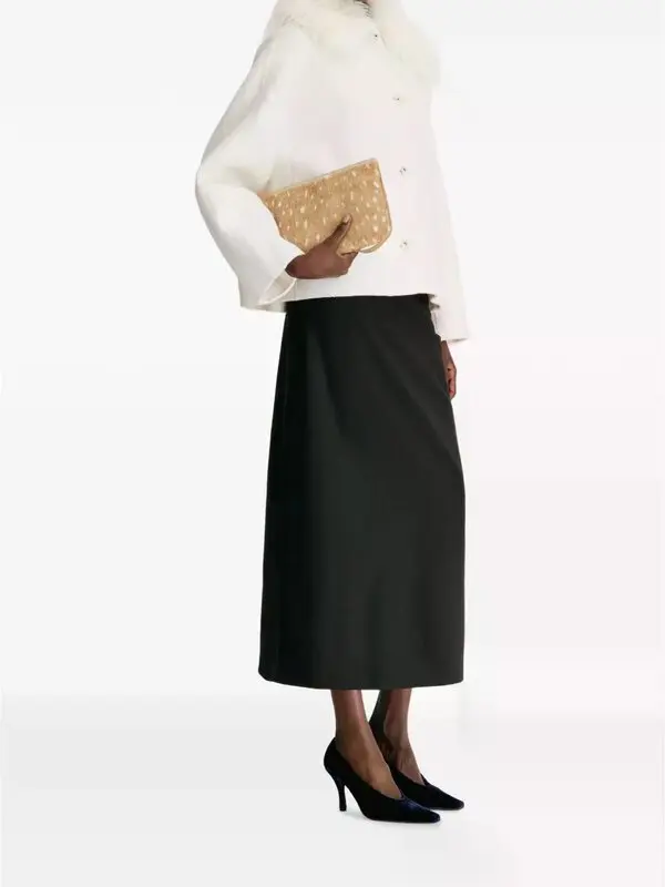 Loulou De Saison Faux Fur Collar Jacket