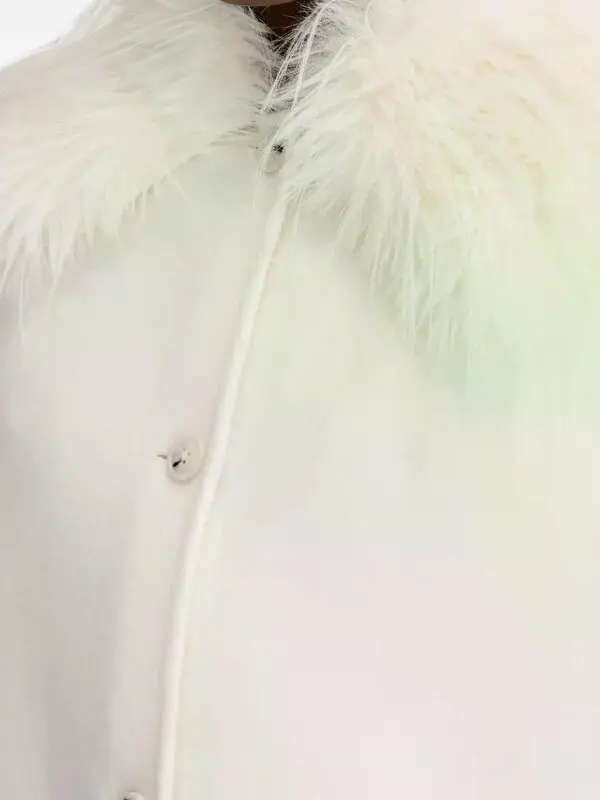 Loulou De Saison Faux Fur Collar Jacket