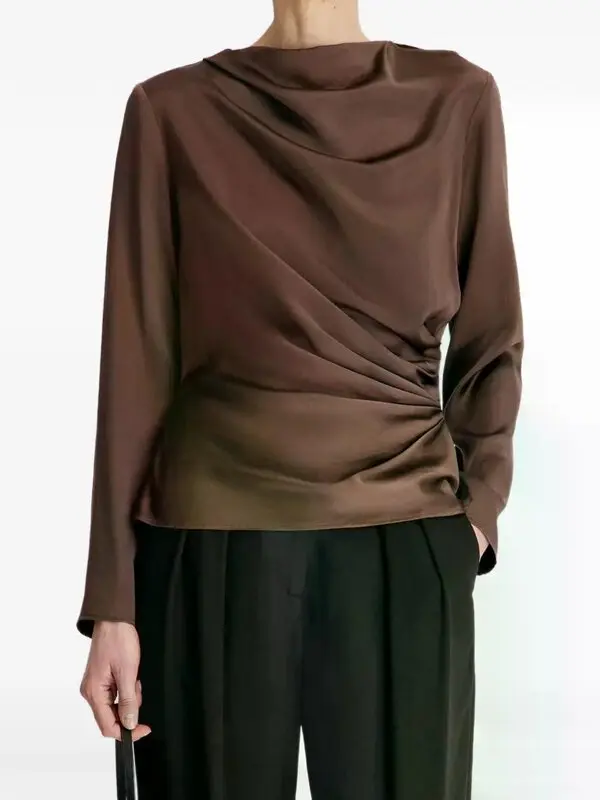 Loulou De Saison Anya Blouse - Brown