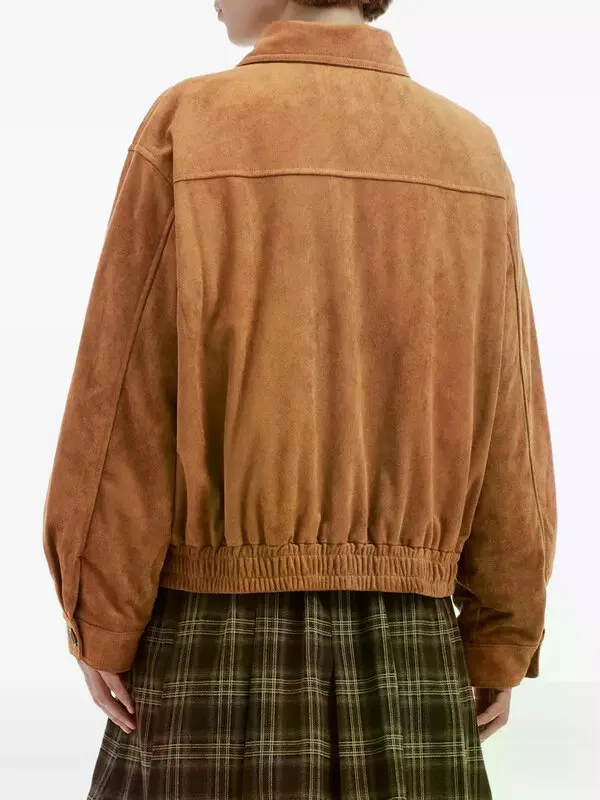 FINGERCROXX Embroidered-logo Bomber Jacket