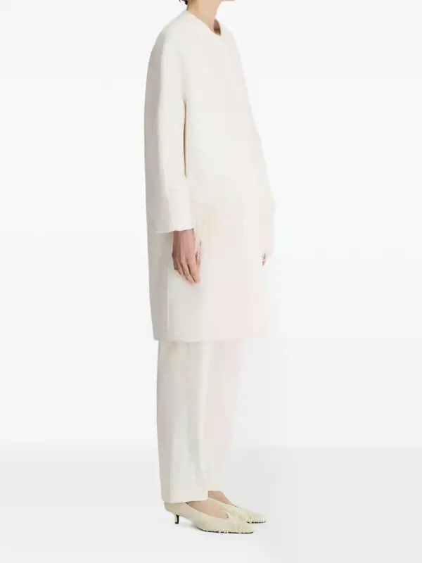 Loulou De Saison Cilia Collarless Coat