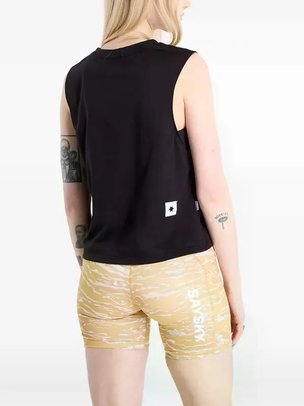 SAYSKY Clean Motion Logo-appliqué Tank Top